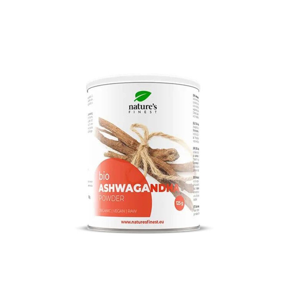 Bio Ashwagandha pluhur 125 gr - Nature's